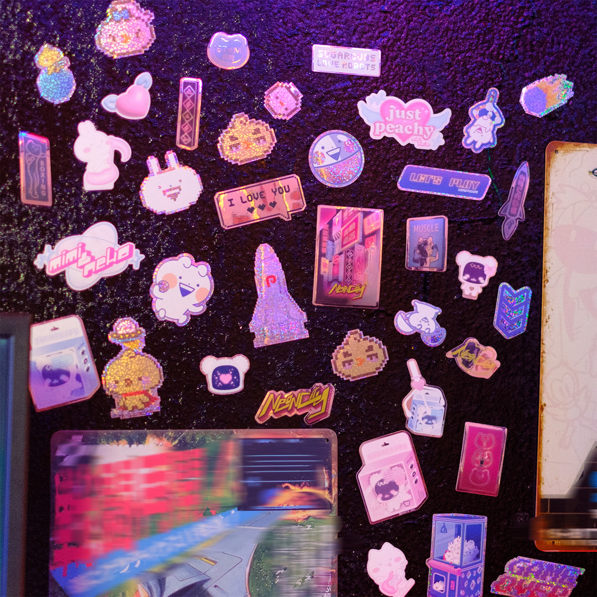 Piyomaru "Game Over" Sticker Pack [10pcs in 1] | Oh My Pop (OMP)