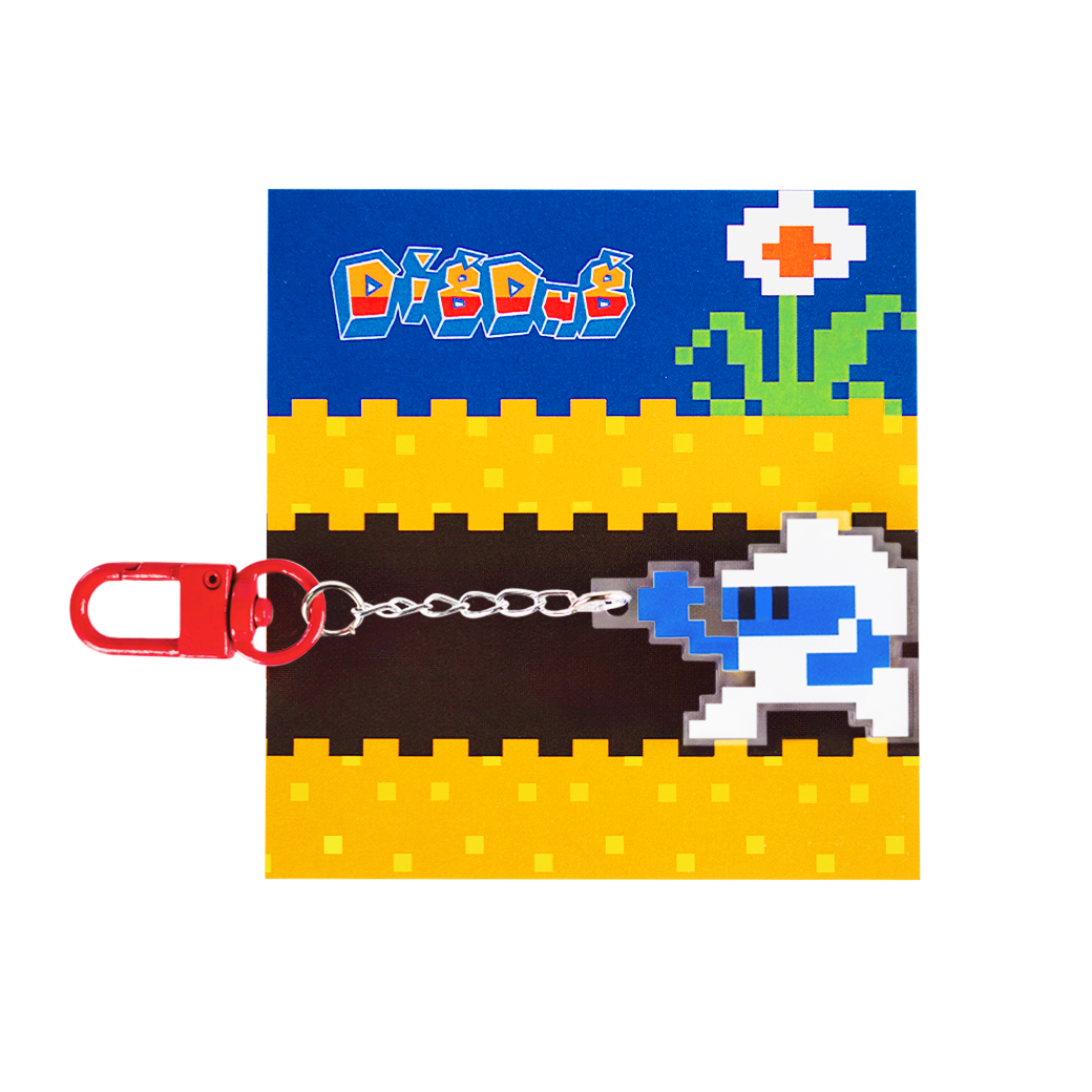 DIGDUG™️ Buku-Buku-Bon Keychain [Acrylic] | Oh My Pop (OMP)