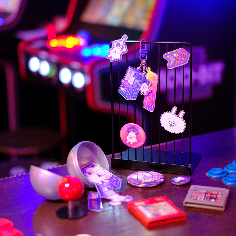 Usagyuuun "Let's Play" Acrylic Keychain [Acrylic] | Oh My Pop (OMP)